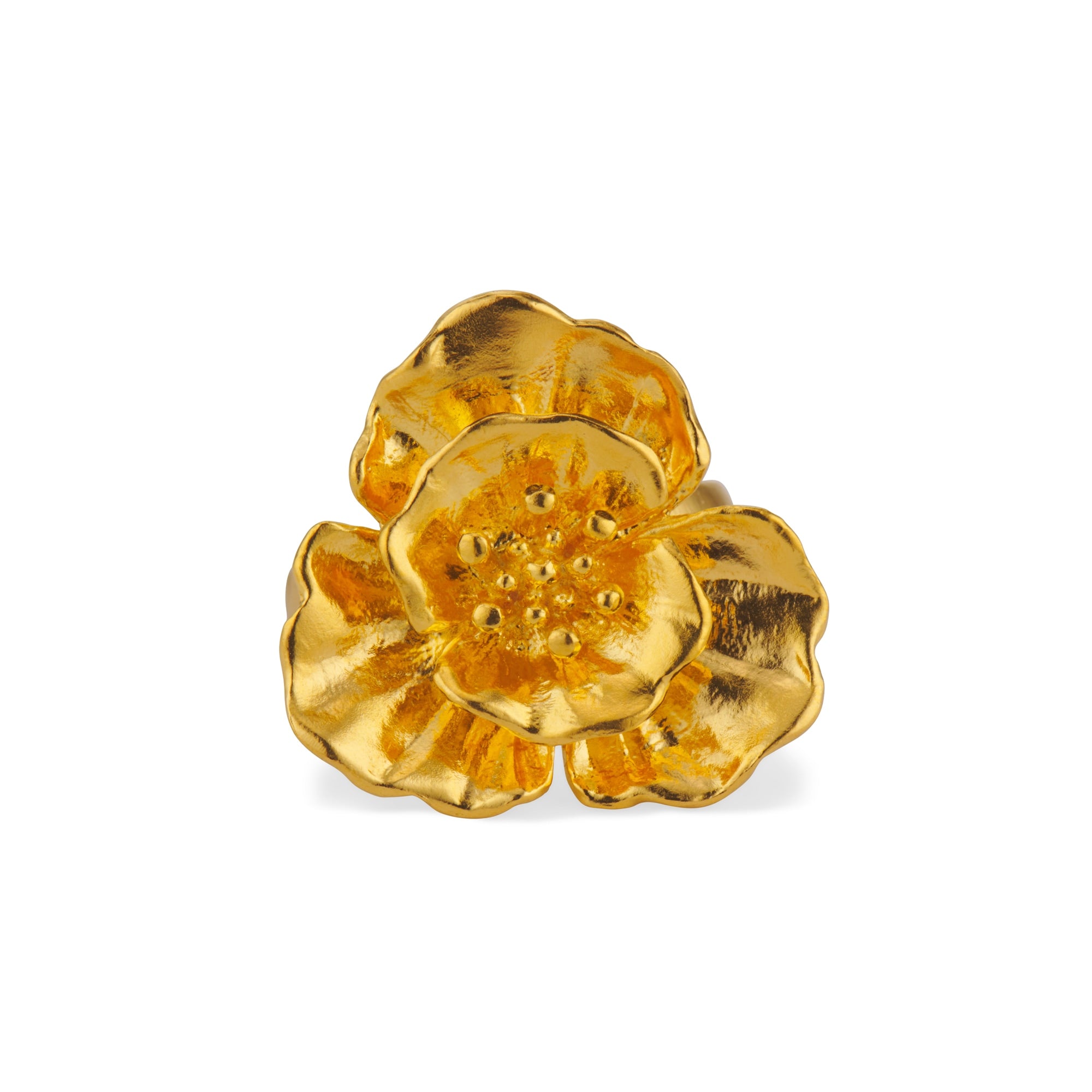 Menē Poppy Ring - 24k Gold – Mene