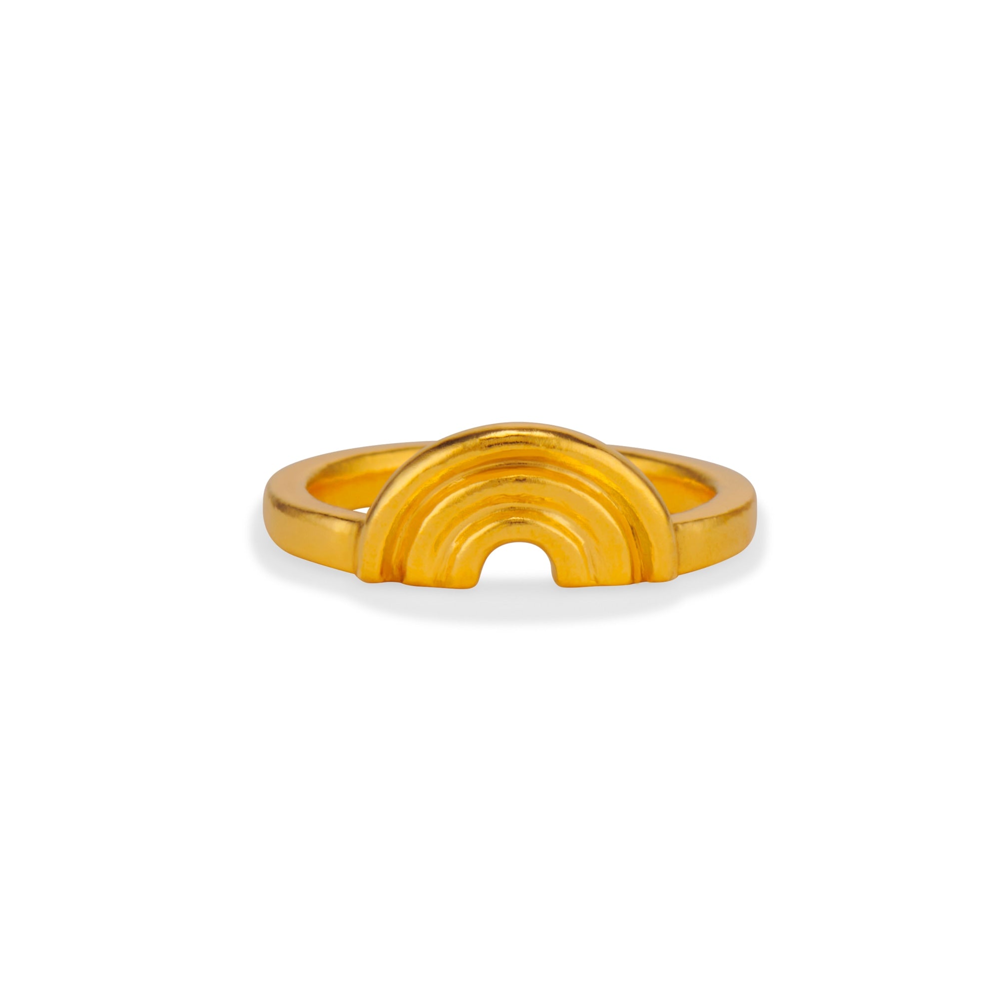 Menē Rainbow Ring - 24 Karat Gold – Mene