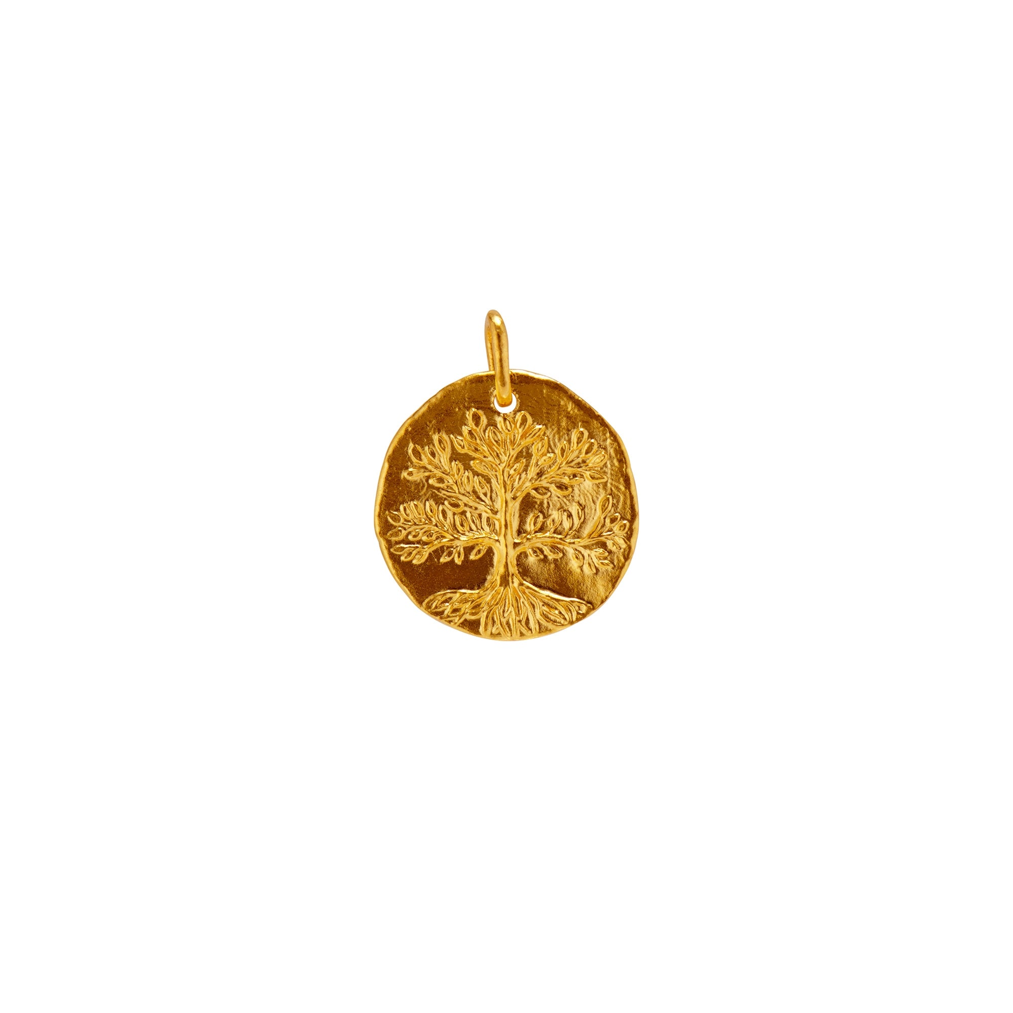 Menē Tree of Life Medallion - 24k Gold